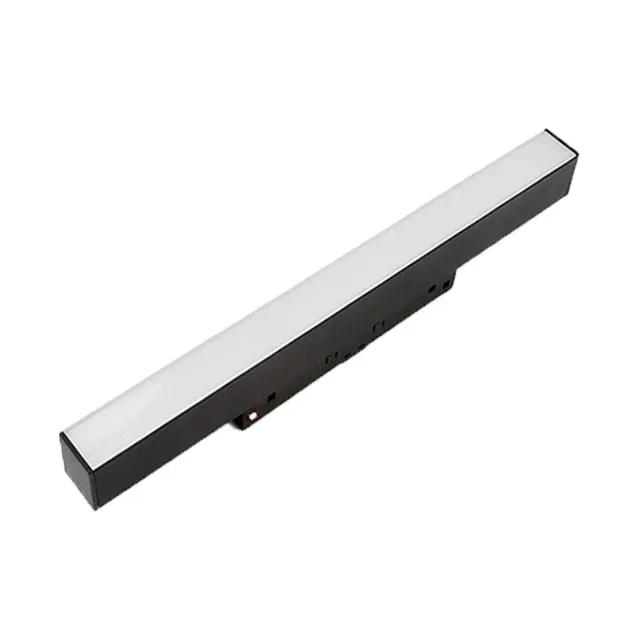 Eclairage rail magnétique smd 12w noir 4000k 48v L=30cm MAG-SMD-12W ...
